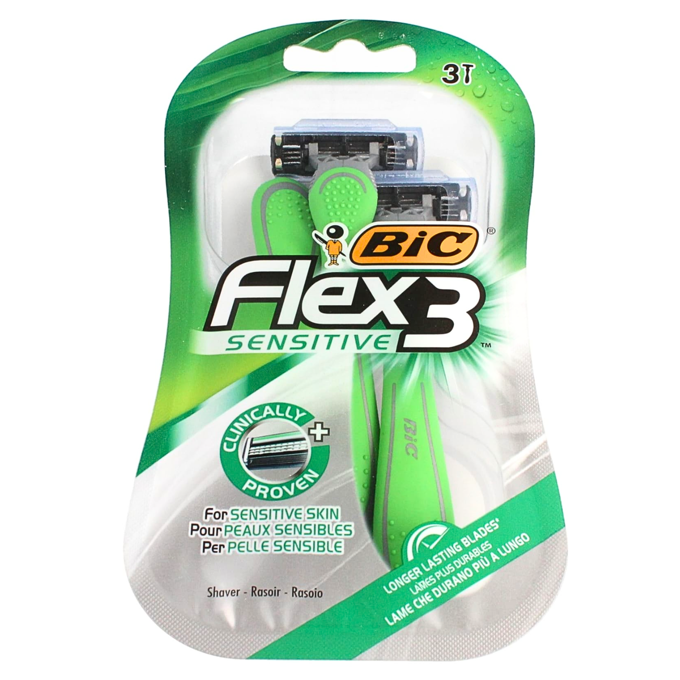 BIC Flex 3 Shaver Sensitive – 1 Blister Pack – MrPRICE.online