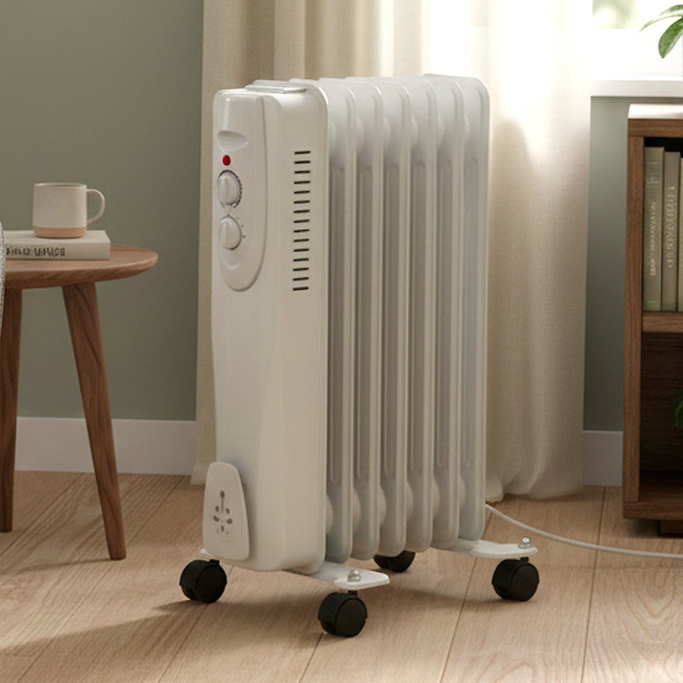 7-Fin Oil Filled Radiator 1500 Watts – MrPRICE.online