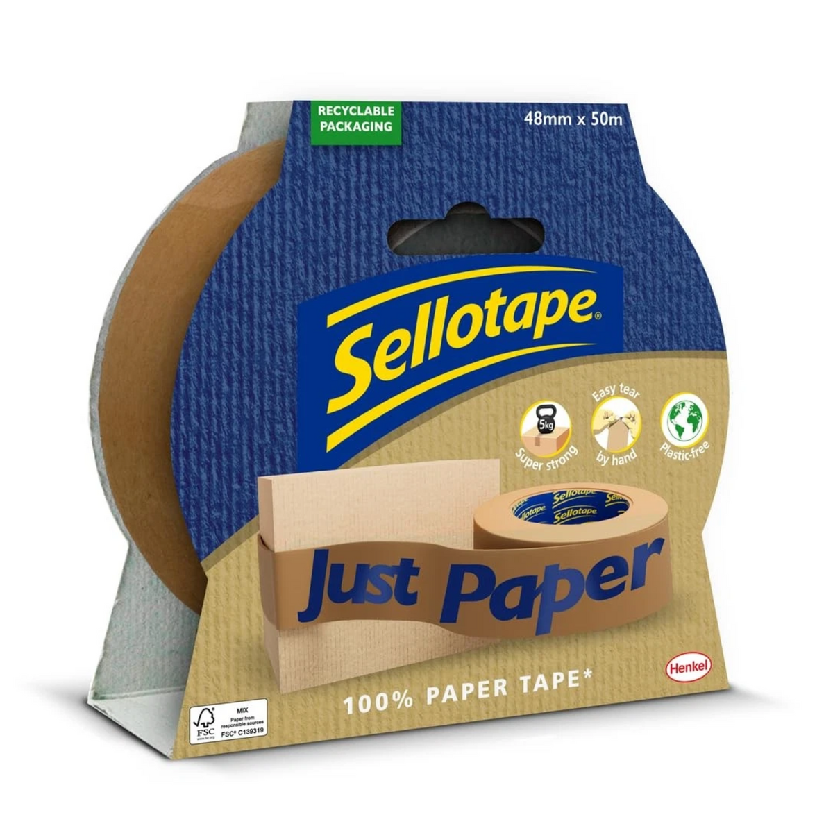 Sellotape Paper Tape 48mm x 50m – MrPRICE.online