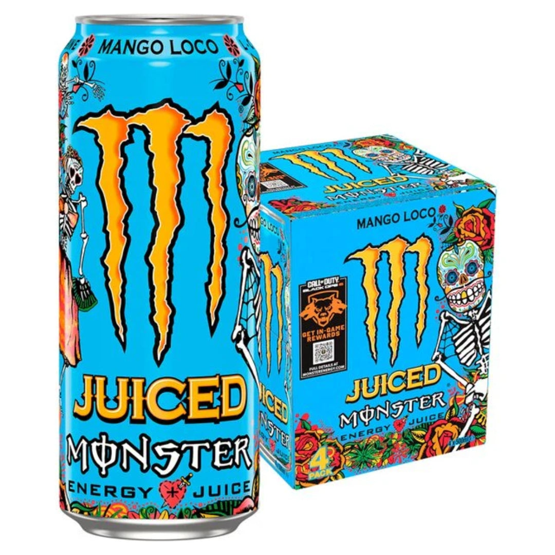 Monster Energy Mango Loco 500ml 4 PACK – MrPRICE.online