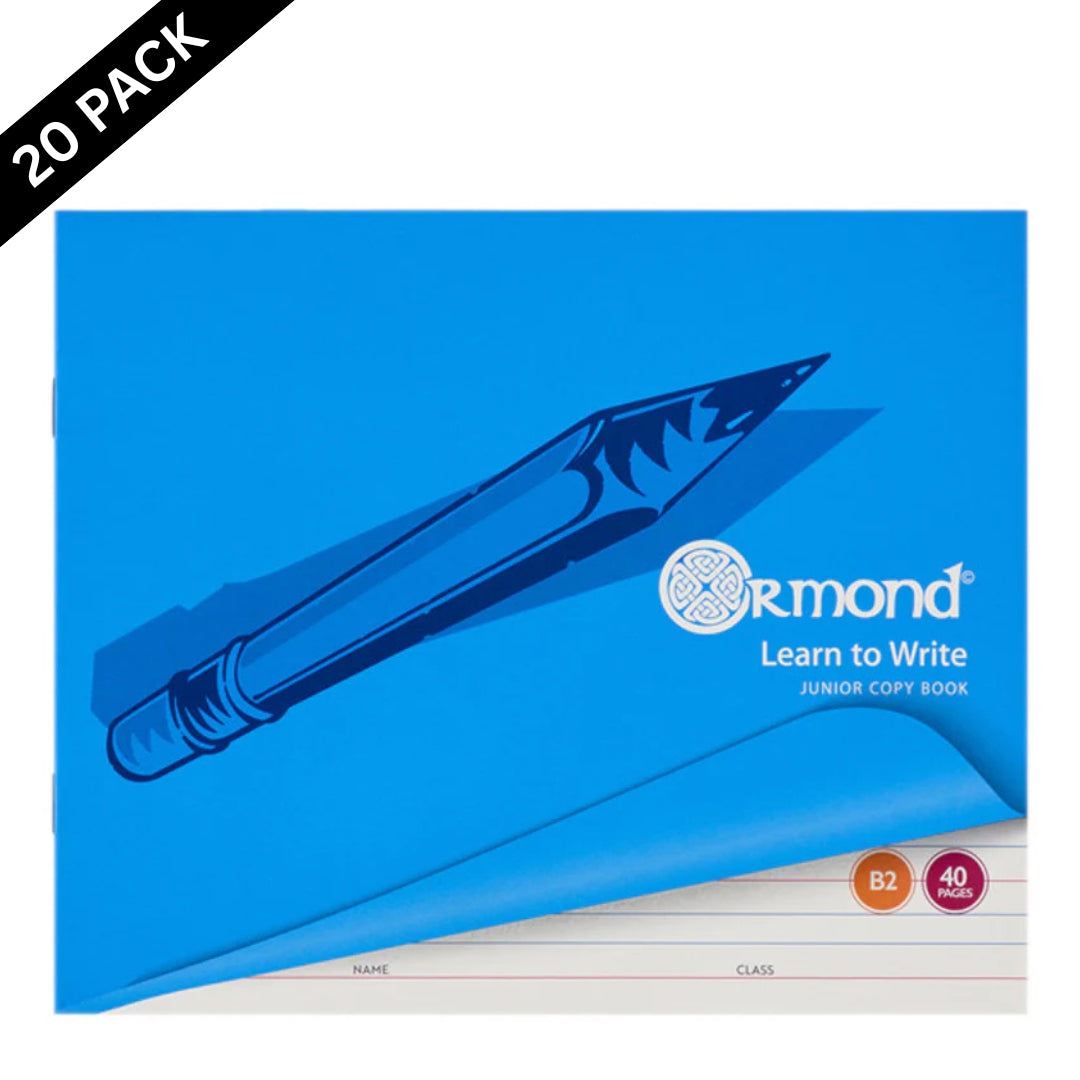 Ormond B2 Learn to Write Copy Book 40 Pages Each ( 20 Pack ) – MrPRICE ...
