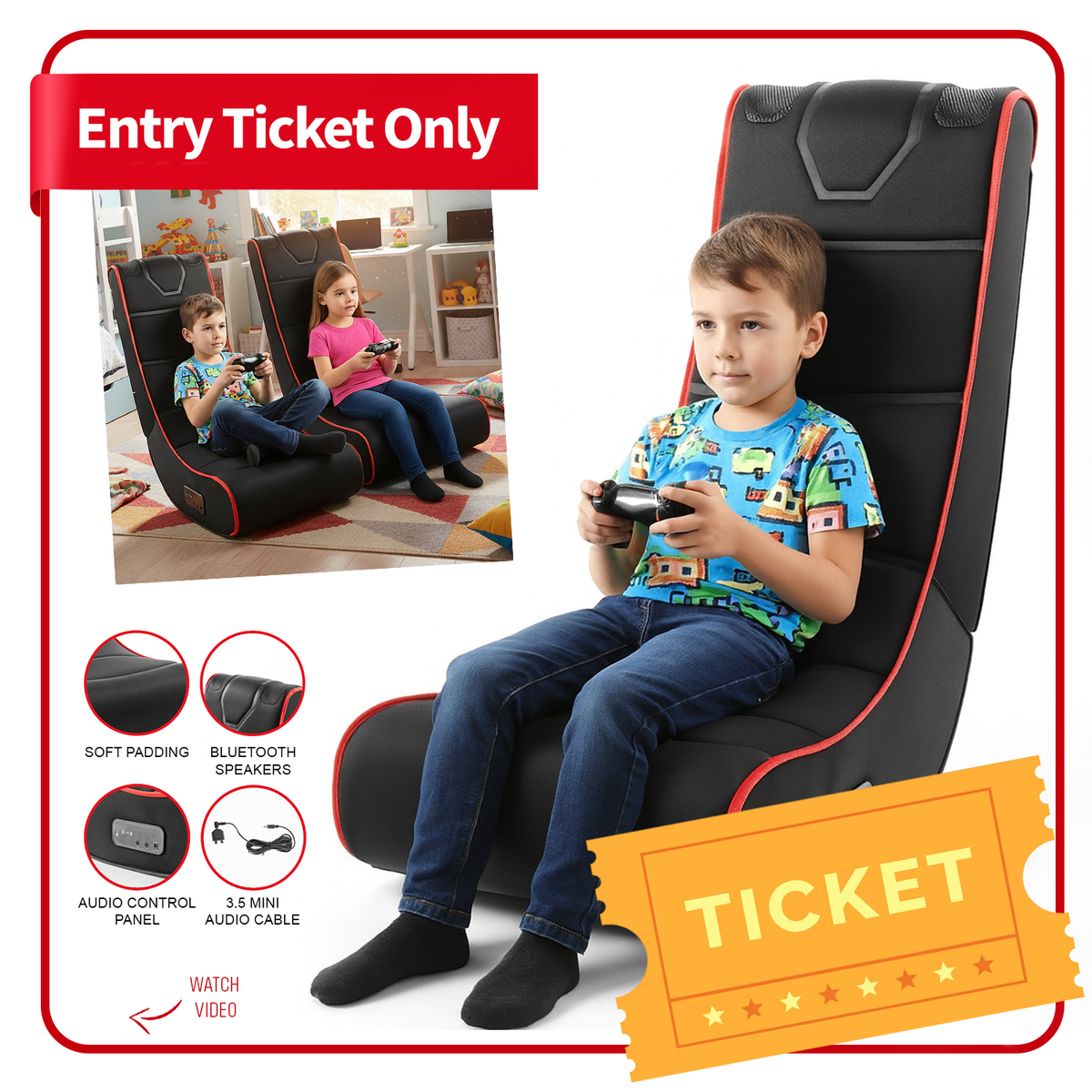 Gaming Chair Prize Competition - Entry Ticket Only ** WINNER CONTACTED ...