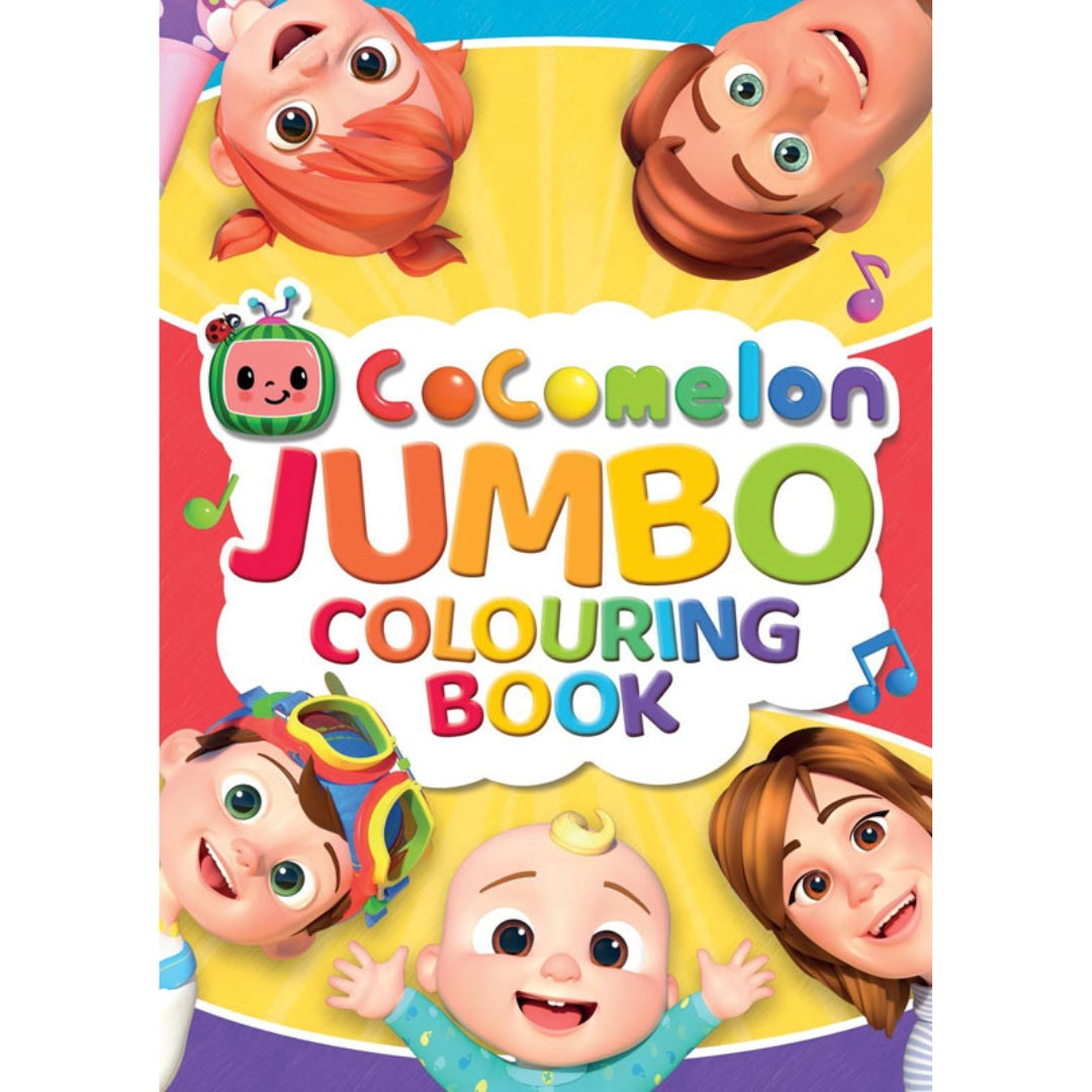 Cocomelon Jumbo Colouring Book – MrPRICE.online