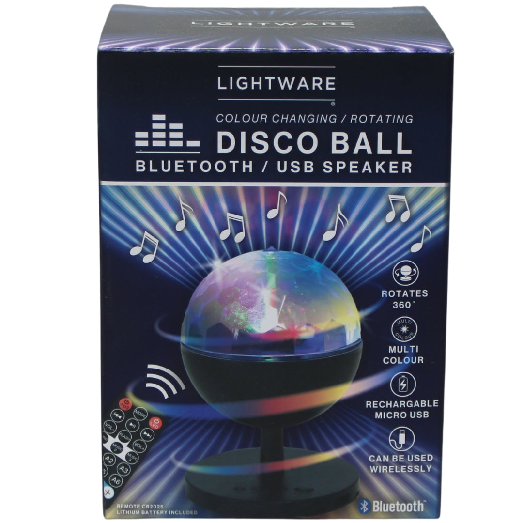 Rotating Colour-Changing Disco Ball – MrPRICE.online