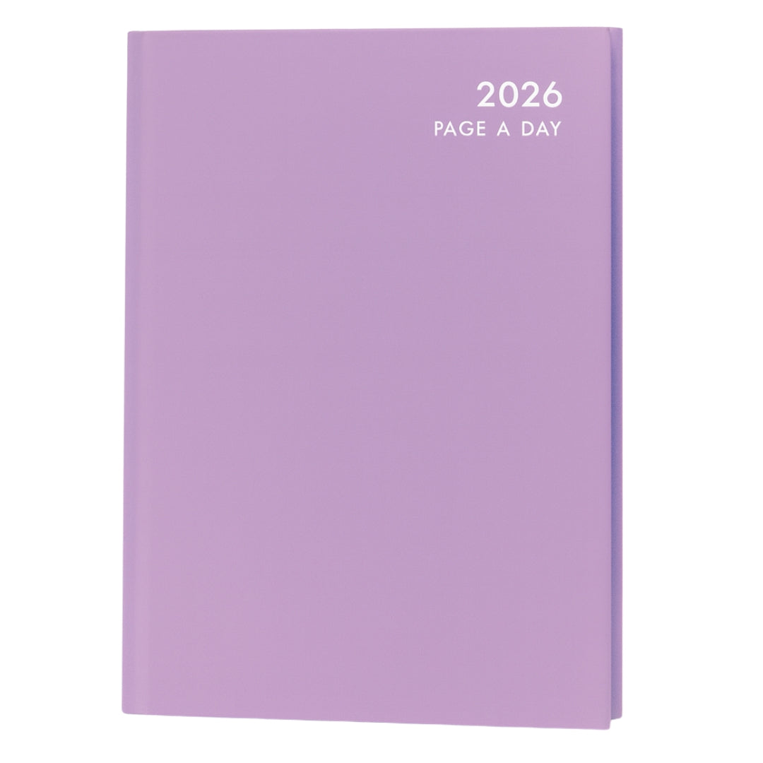 2026 A5 Day-to-Page Diary – Pastel Colours – MrPRICE.online