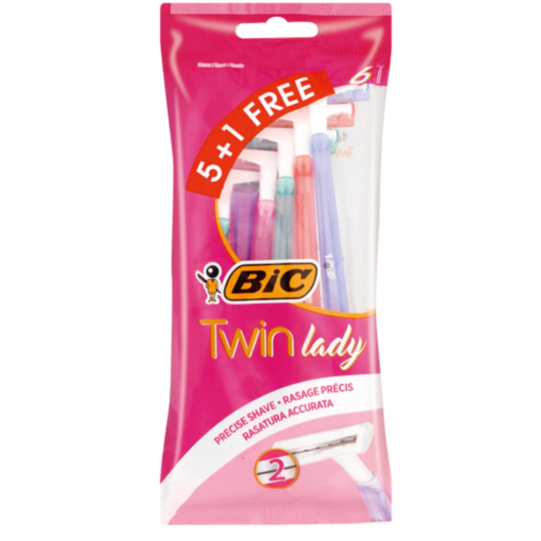 BIC Twin Lady Razors 5+1 Pack | MrPRICE.online