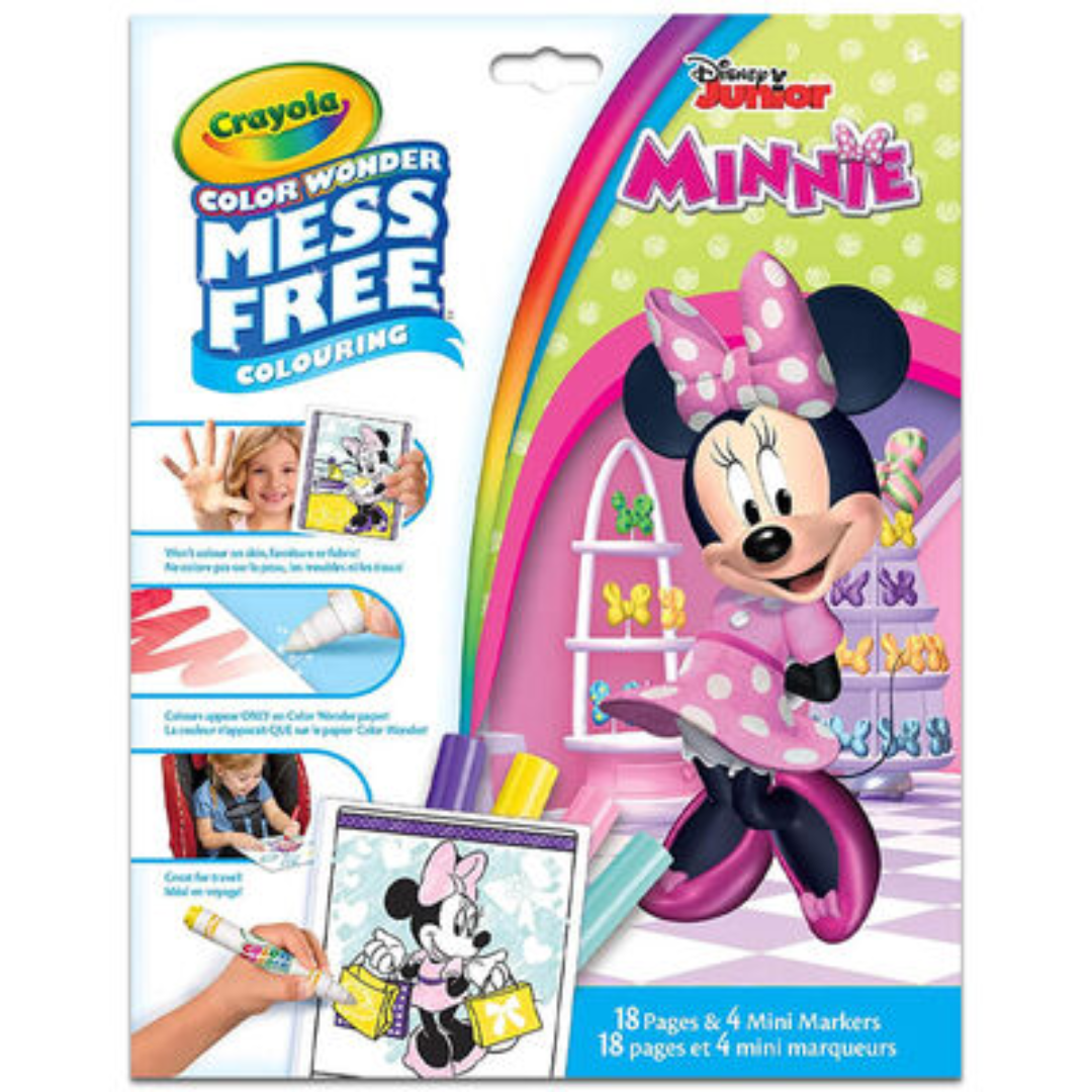 Crayola Colour Wonder Minnie Fold – Mess-Free Drawing Fun – MrPRICE.online