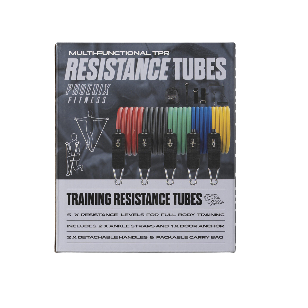 Multi-function TPR Resistance Tubes by Phoenix Fitness – MrPRICE.online