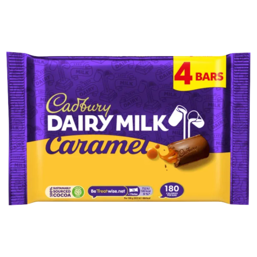 Cadbury Dairy Milk Caramel 4-Pack 148g – MrPRICE.online