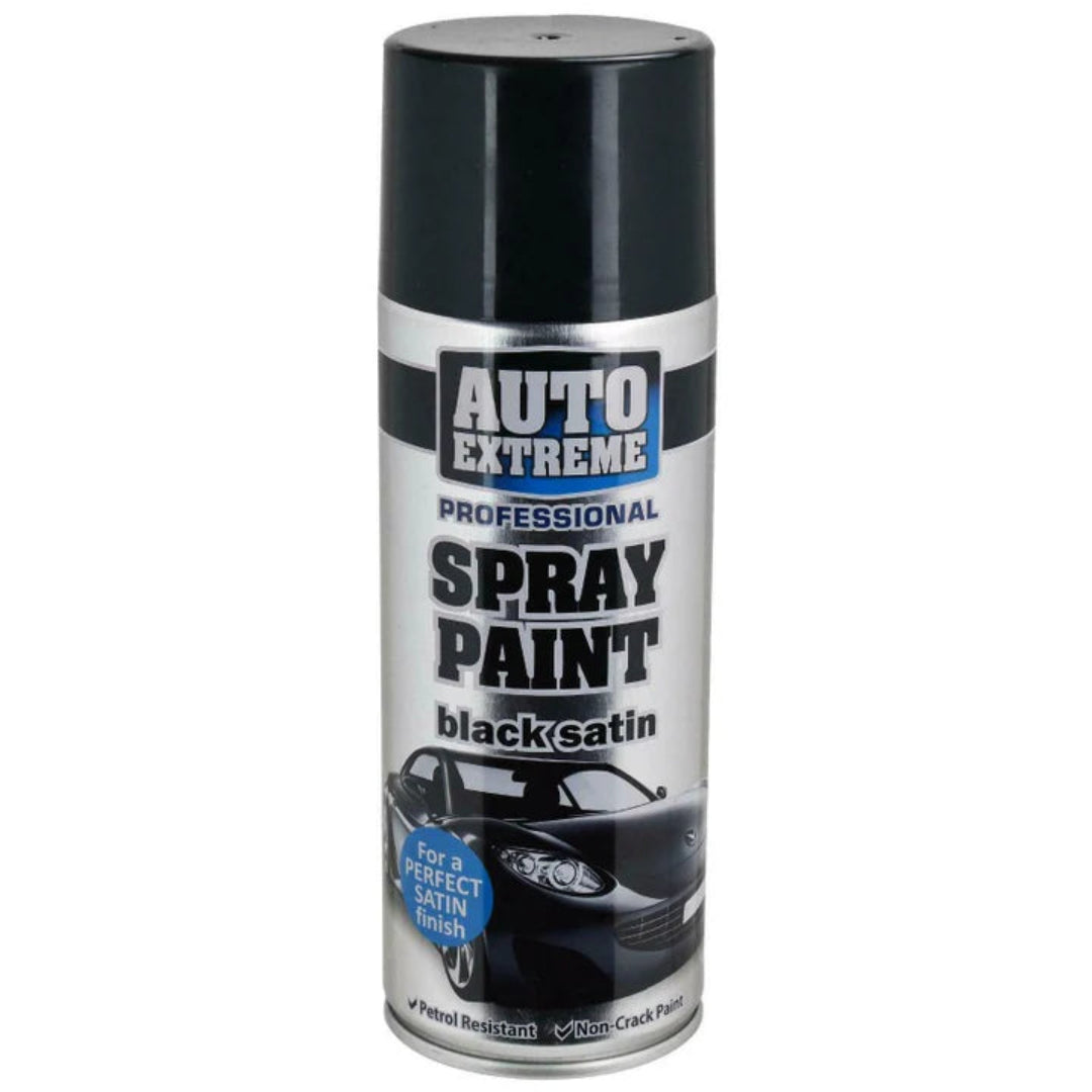 Auto Extreme Black Satin Spray 400ml | MrPRICE.online