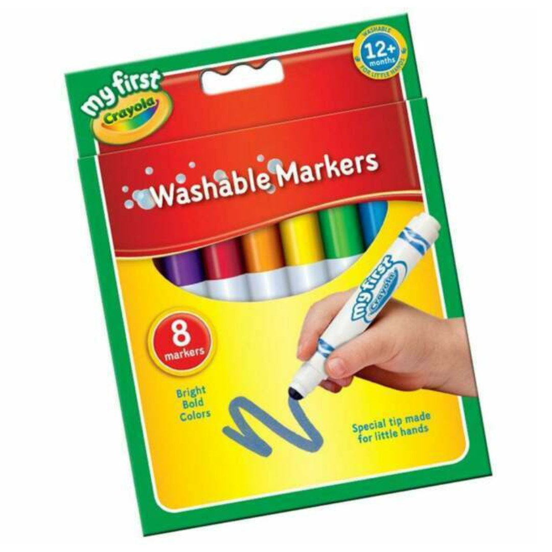 My First Crayola Washable Markers – Pack of 8 – MrPRICE.online