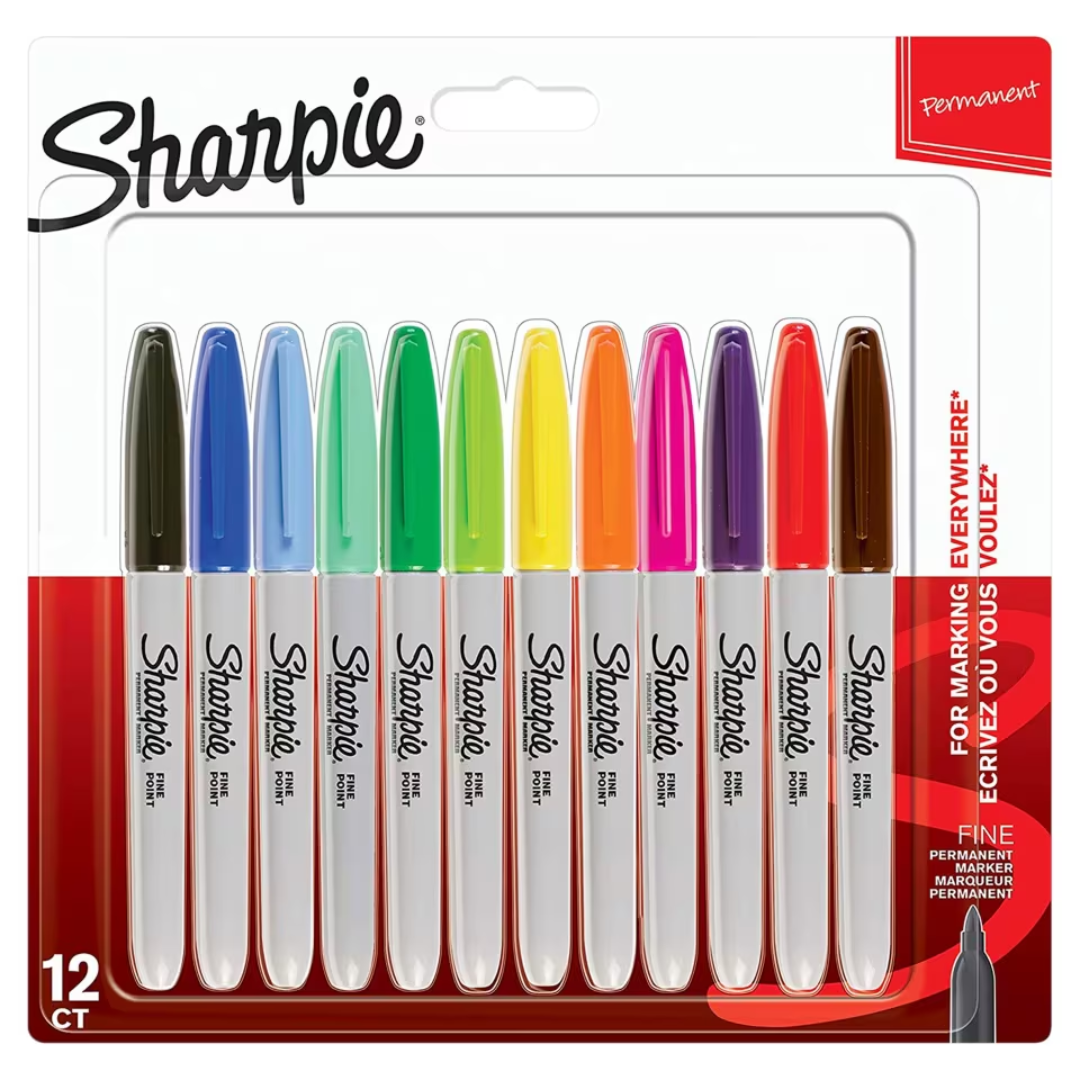 Sharpie 12-Pack Assorted Permanent Markers – MrPRICE.online
