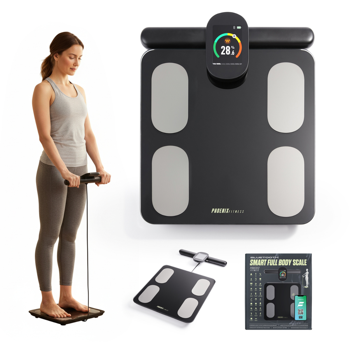 Smart Full Body Fat Scale by Phoenix Fitness – MrPRICE.online